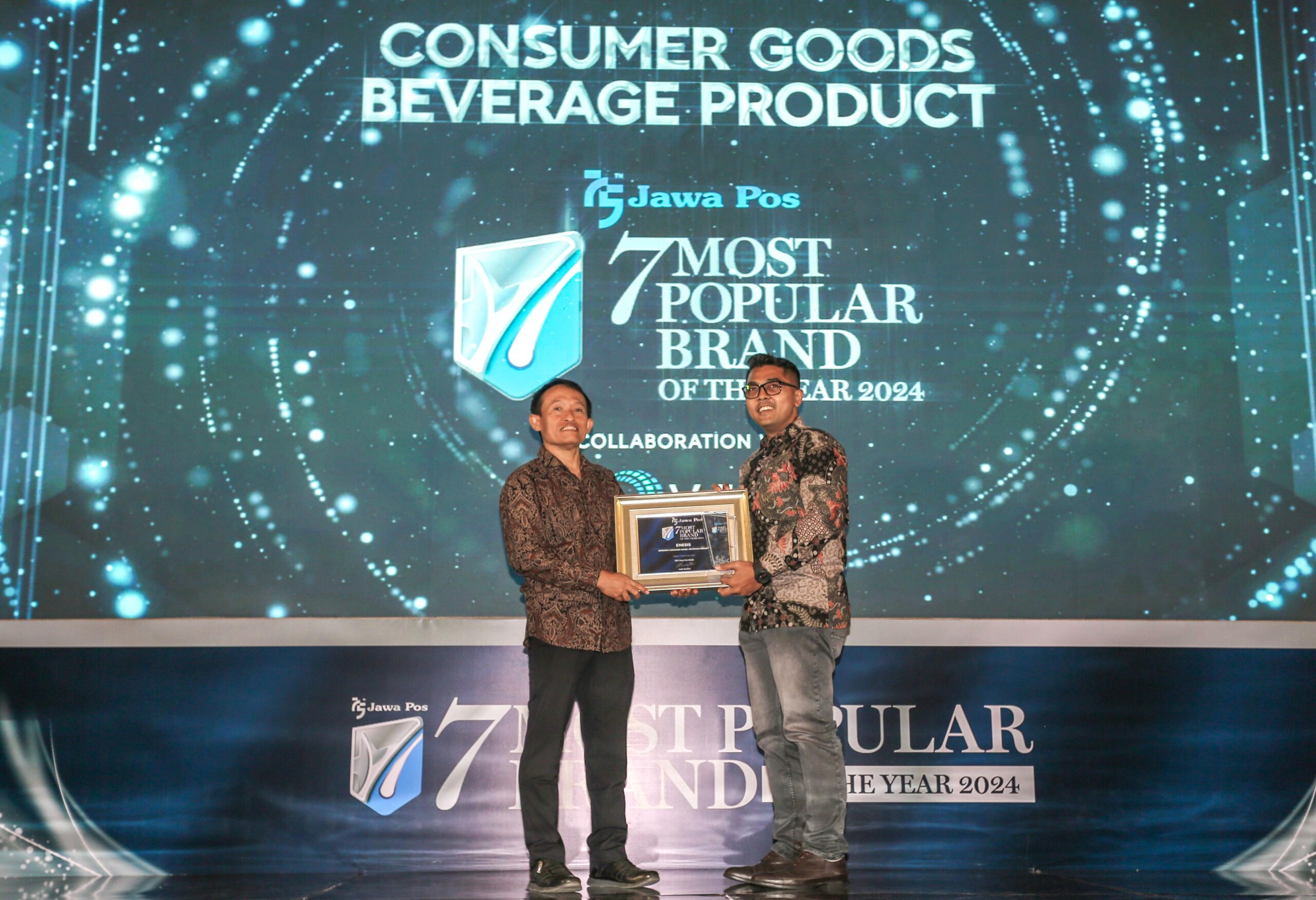Enesis Group Wins Jawa Pos 7 Most Popular Brand 2024 Award, Proof of ...